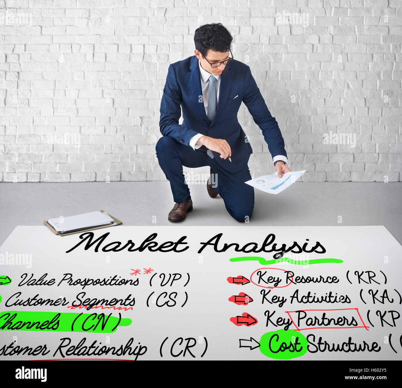 Business Ideas Plan Strategy Concept Stock Photo - Alamy