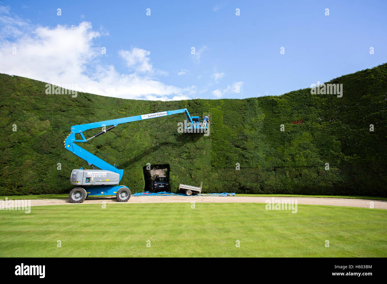 Bathurst estate hedge hi-res stock photography and images - Alamy