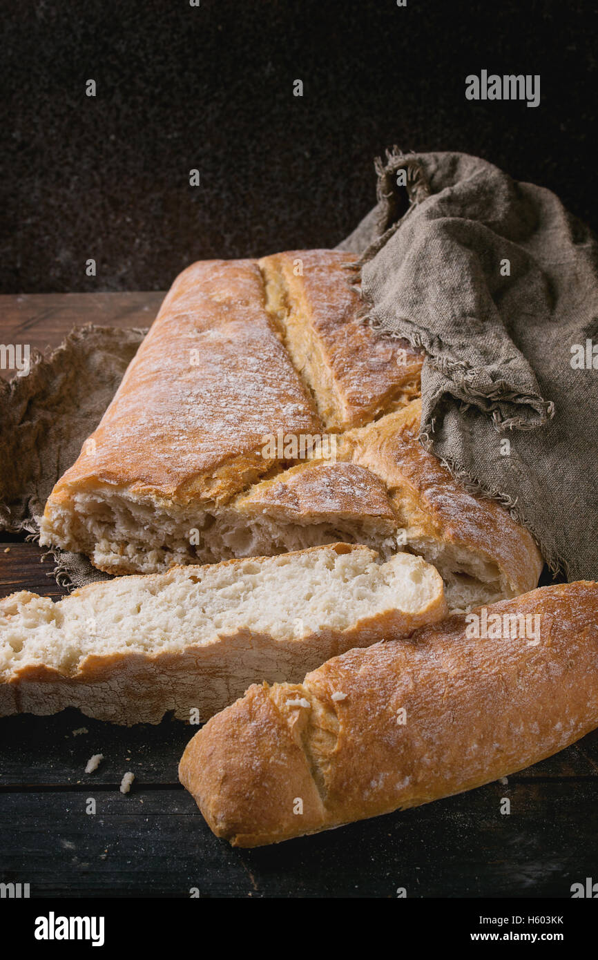 Fresh sliced bread Stock Photo - Alamy
