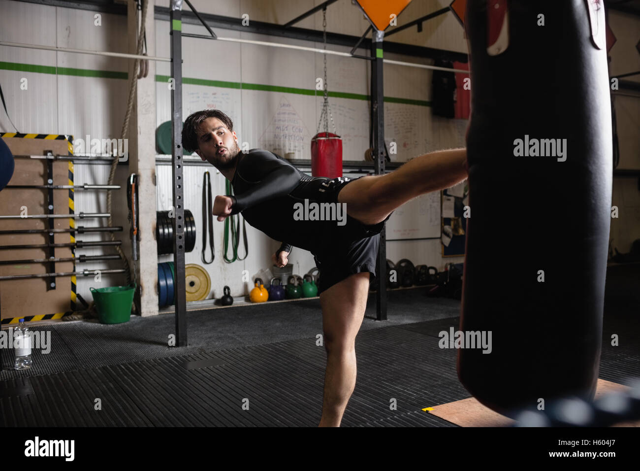 Boxer action punching hi-res stock photography and images - Alamy