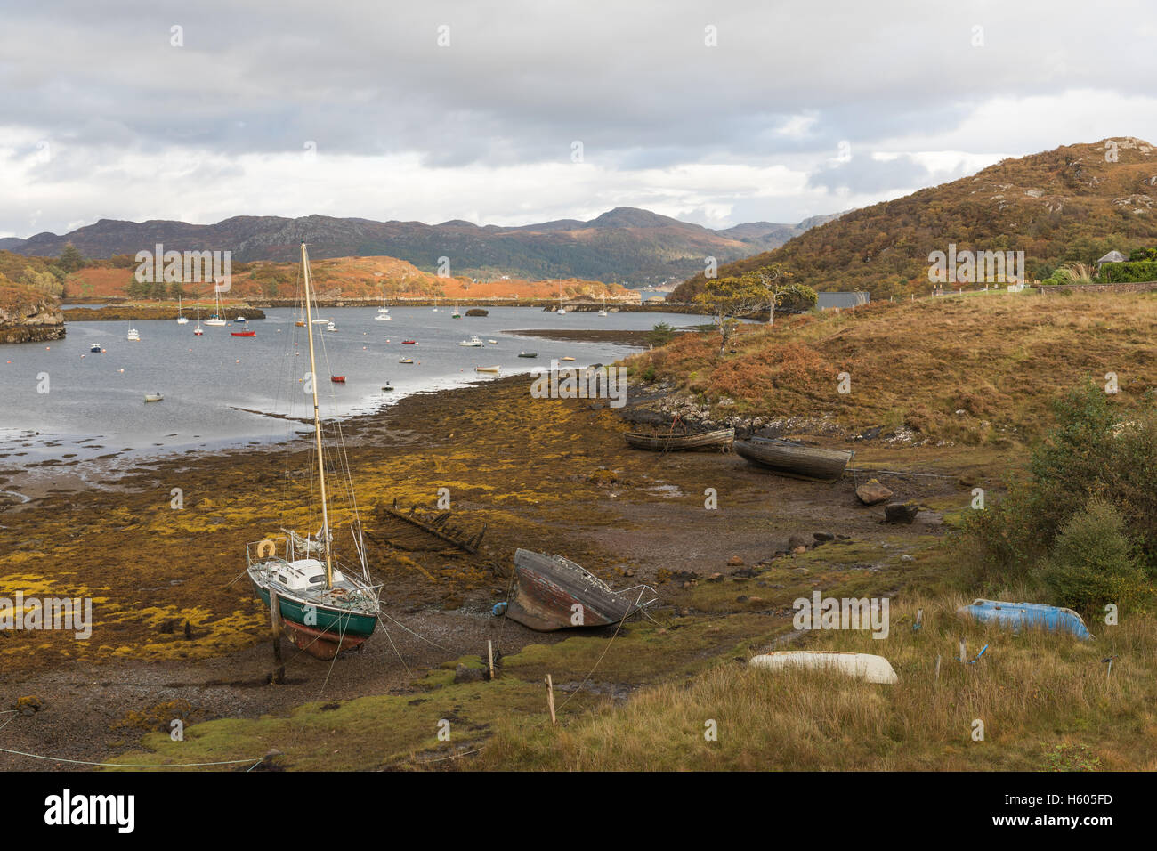 Badachro scotland hi-res stock photography and images - Alamy