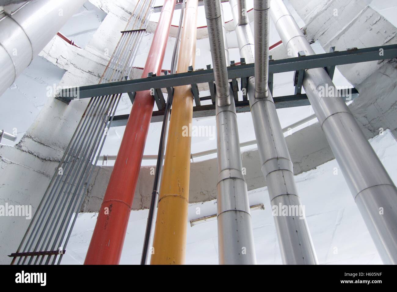 Building system Water and industrial interior pipes Ventilation tubes ...