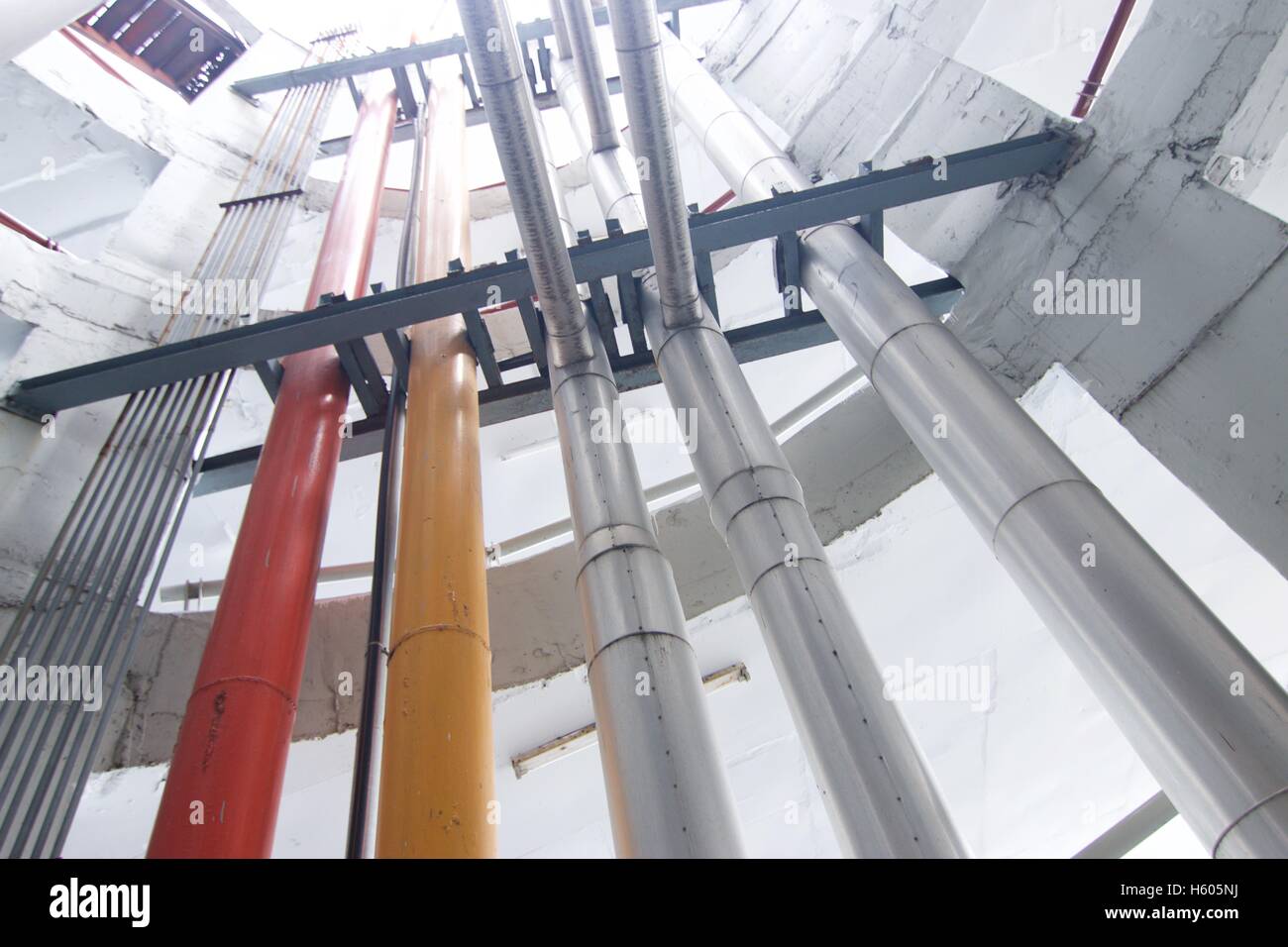 Building system Water and industrial interior pipes Ventilation tubes ...