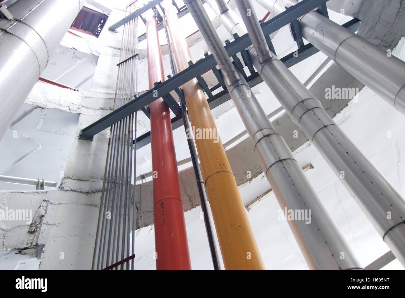 Building system Water and industrial interior pipes Ventilation tubes ...