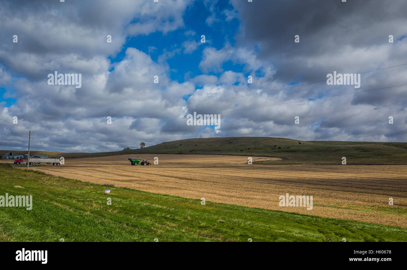 Rural Farm Landscape Stock Photo - Alamy