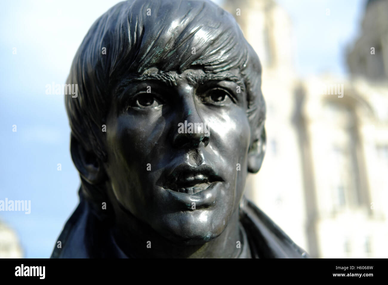 George Harrison The Beatles Stock Photo - Alamy