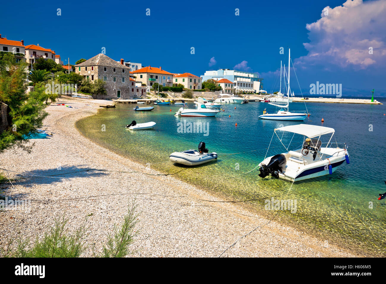 Postira city hi-res stock photography and images - Alamy