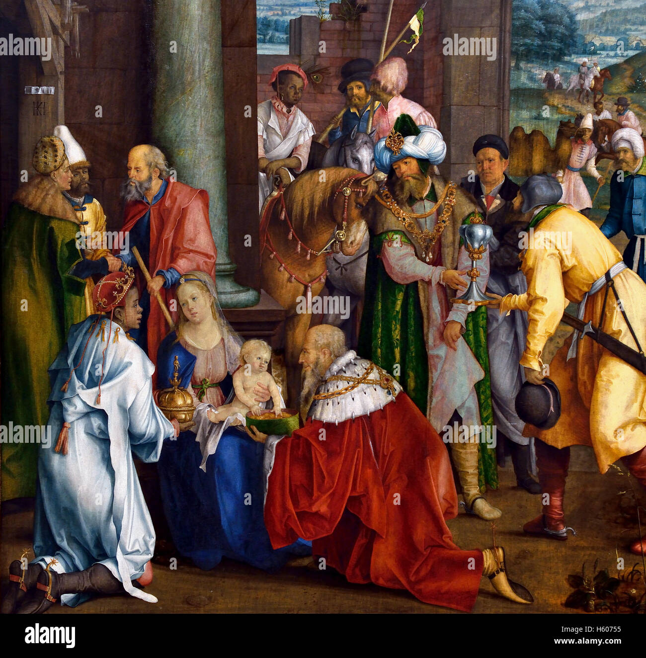 The adoration of the kings 1511 Hans Suess von Kulmbach 1480 - 1522 ...