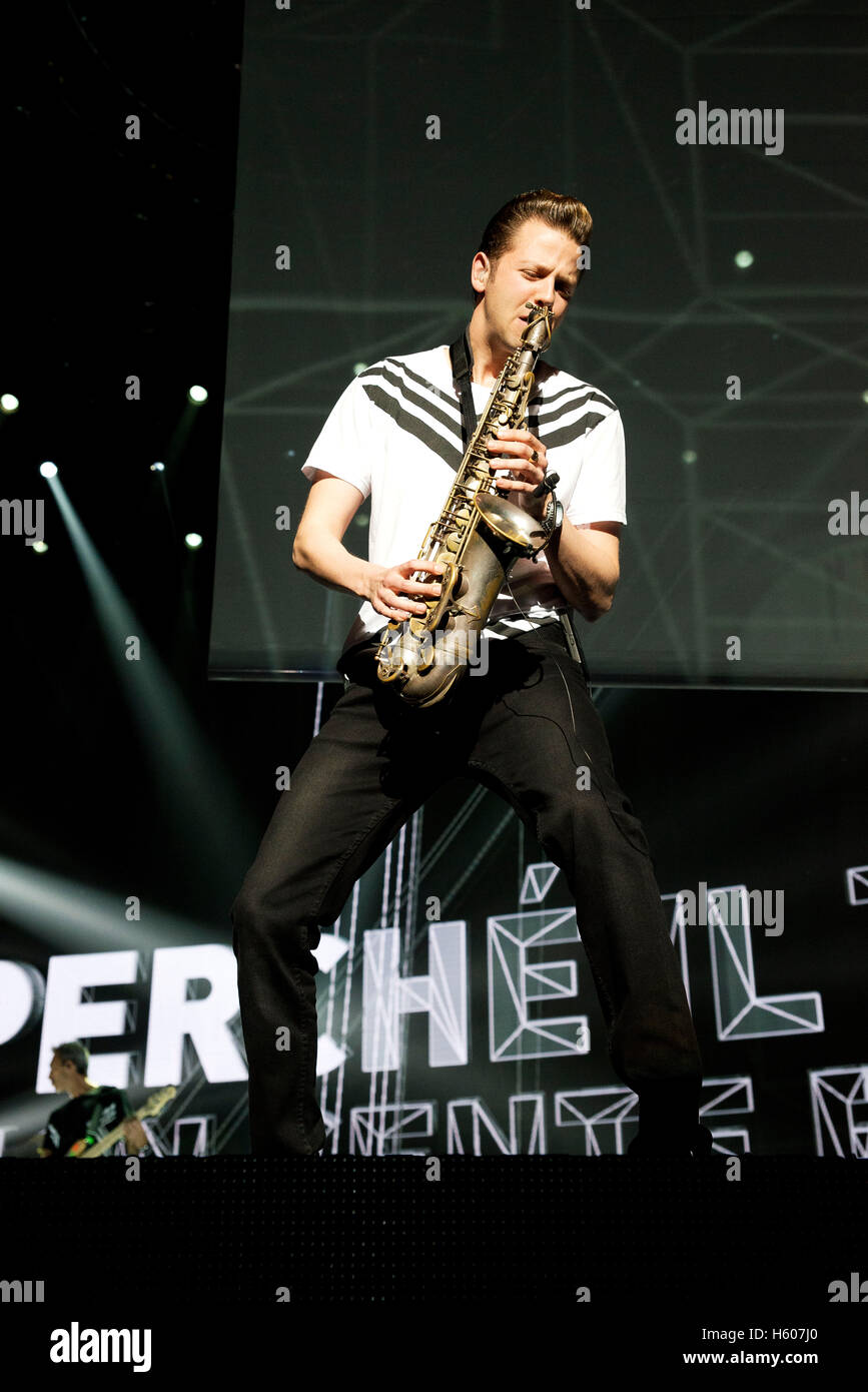 Joe Leader during Perfetto World Tour 2015 Stock Photo - Alamy