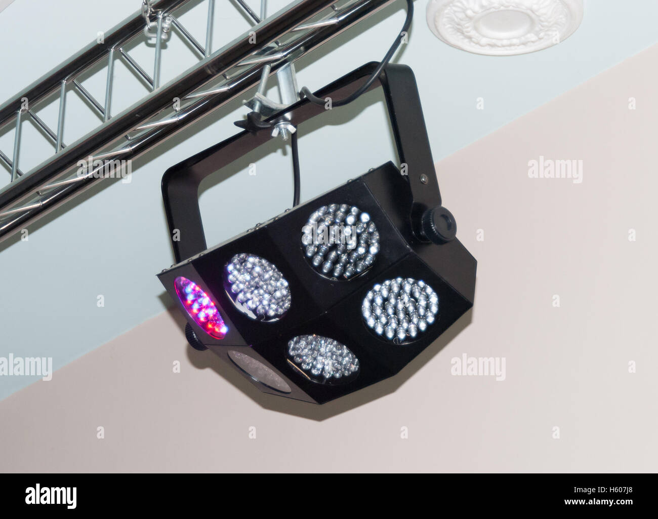 Modern disco light unit Stock Photo - Alamy