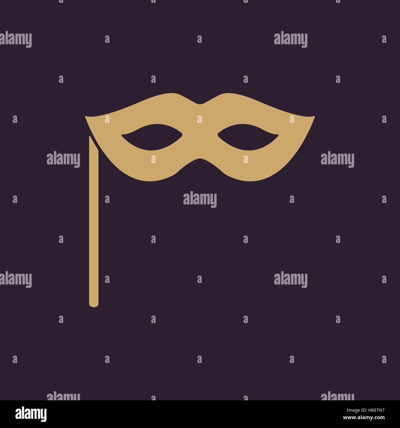 The festive mask icon Stock Vector Image & Art - Alamy