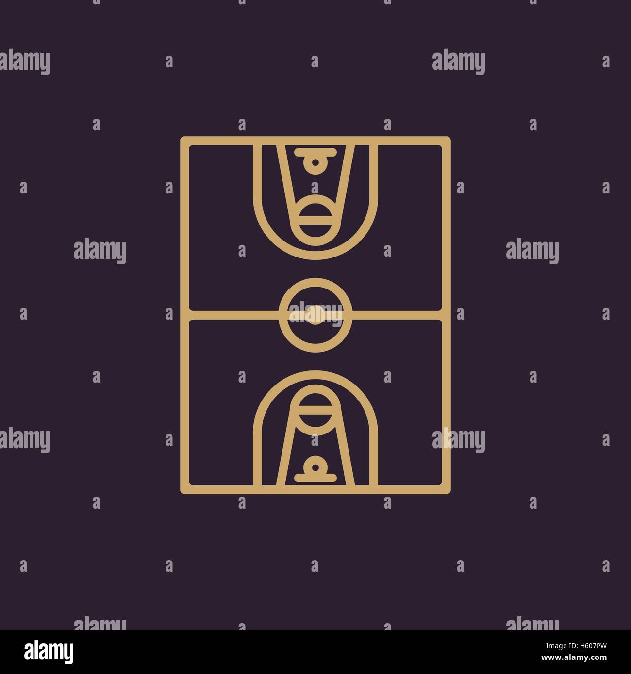 The basketball icon. Basketball symbol. Flat Stock Vector Image & Art ...