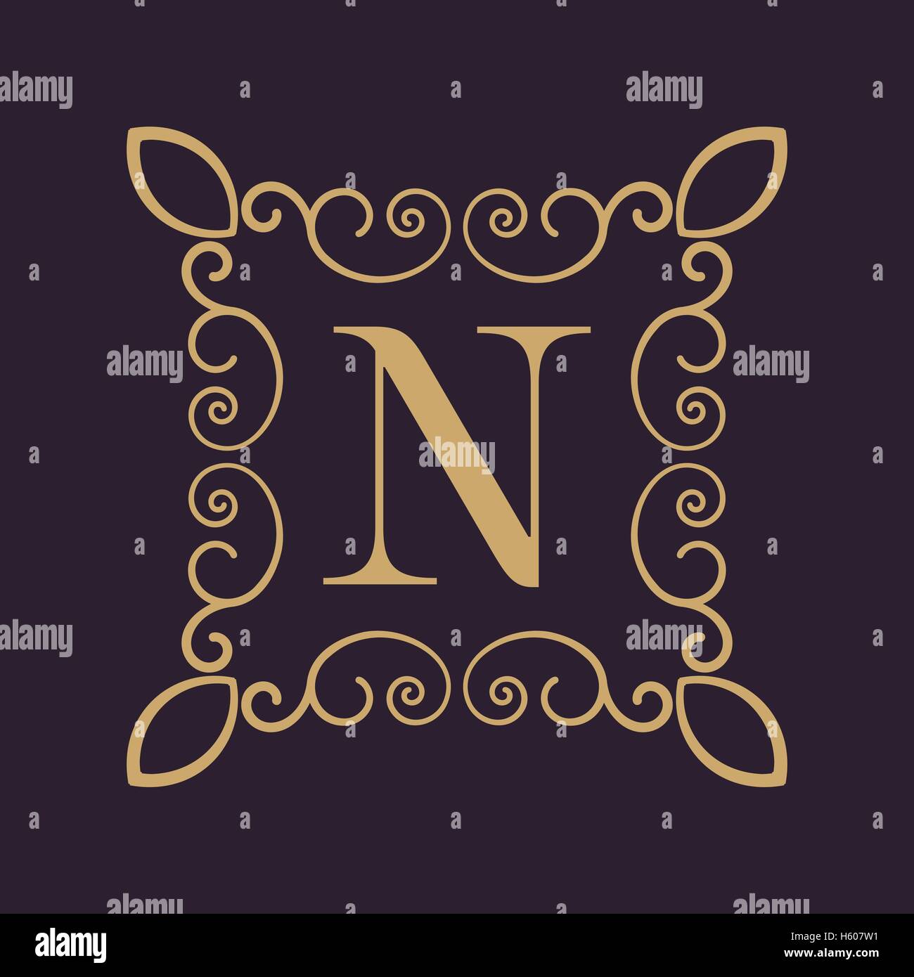 N retro hi-res stock photography and images - Alamy