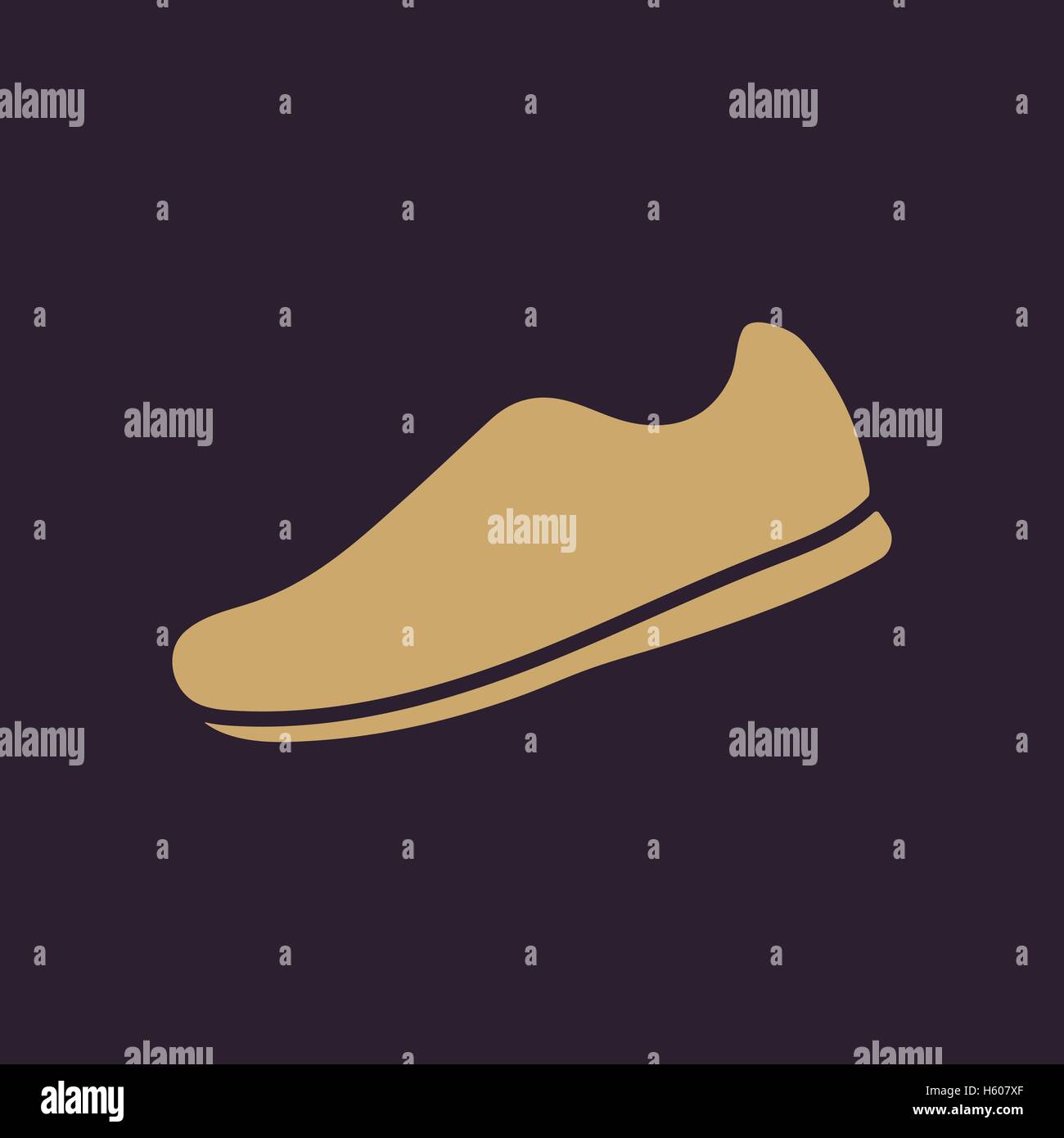 The sneaker icon. Shoes symbol. Flat Stock Vector Image & Art - Alamy