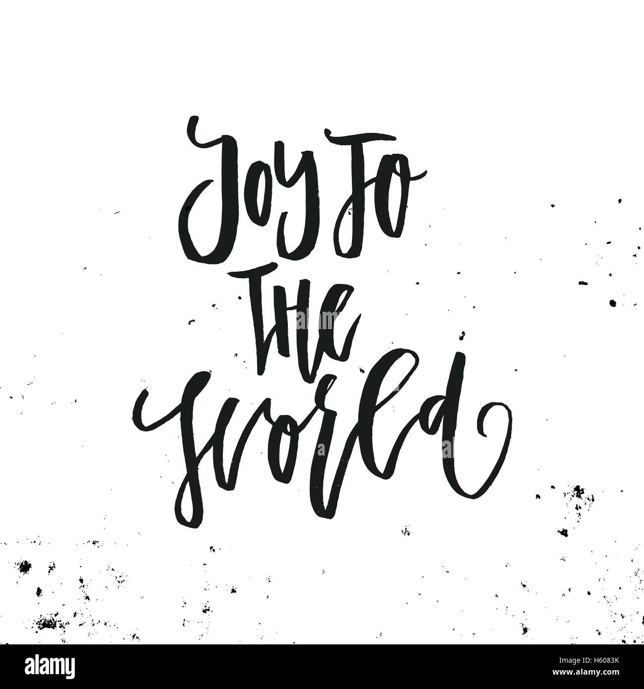 Handdrawn Christmas Lettering Stock Vector Image & Art - Alamy