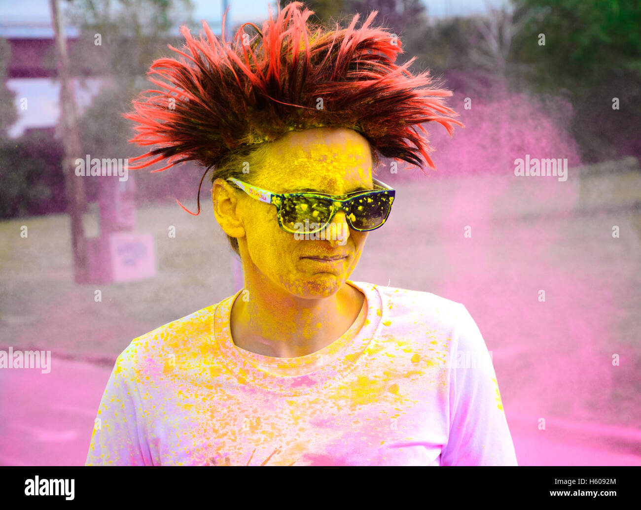 The Color Running Race Stock Photo Alamy The Color Running Race Stock Photo Alamy