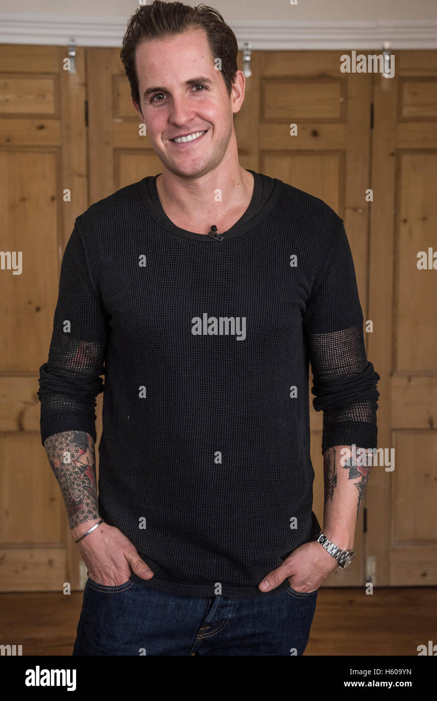 UK TV presenter, historian and writer Dan Jones pictured at his home in ...