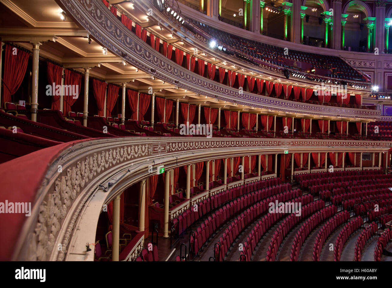 Royal Albert Hall Interior Stock Photos & Royal Albert Hall Interior ...