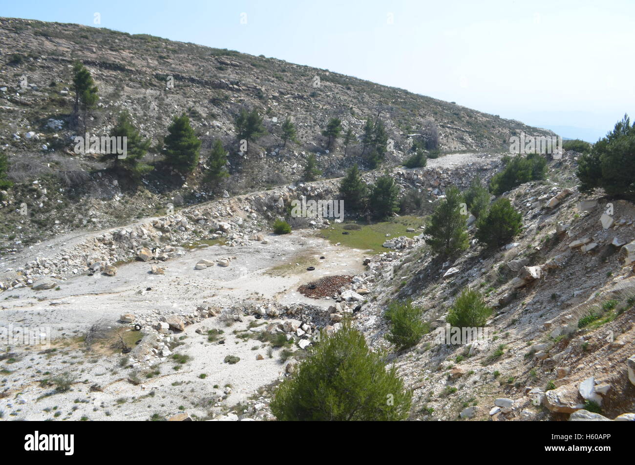 caves and mines around Greece , Εurope Stock Photo - Alamy