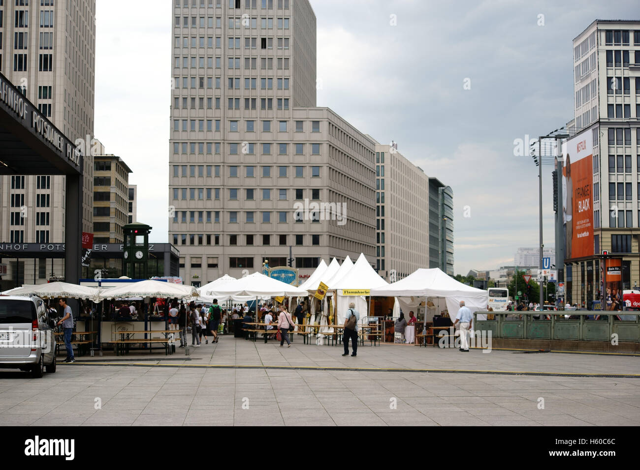 Beisheim Center at the Potsdam Square Stock Photo - Alamy