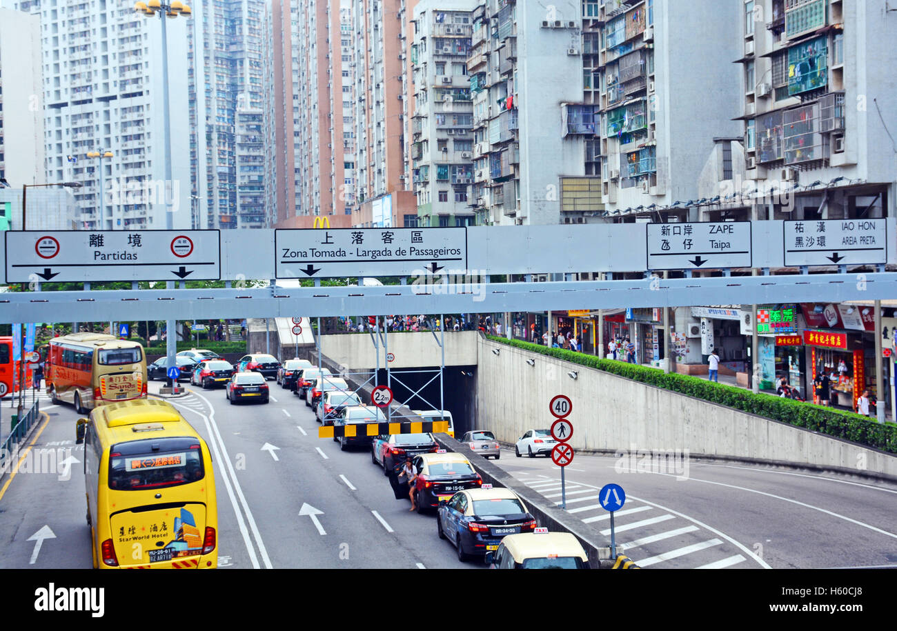 Border between china macau macau hi-res stock photography and images ...