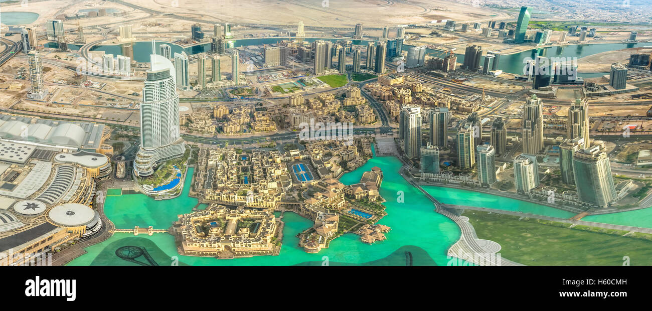Dubai mall aerial hi-res stock photography and images - Alamy