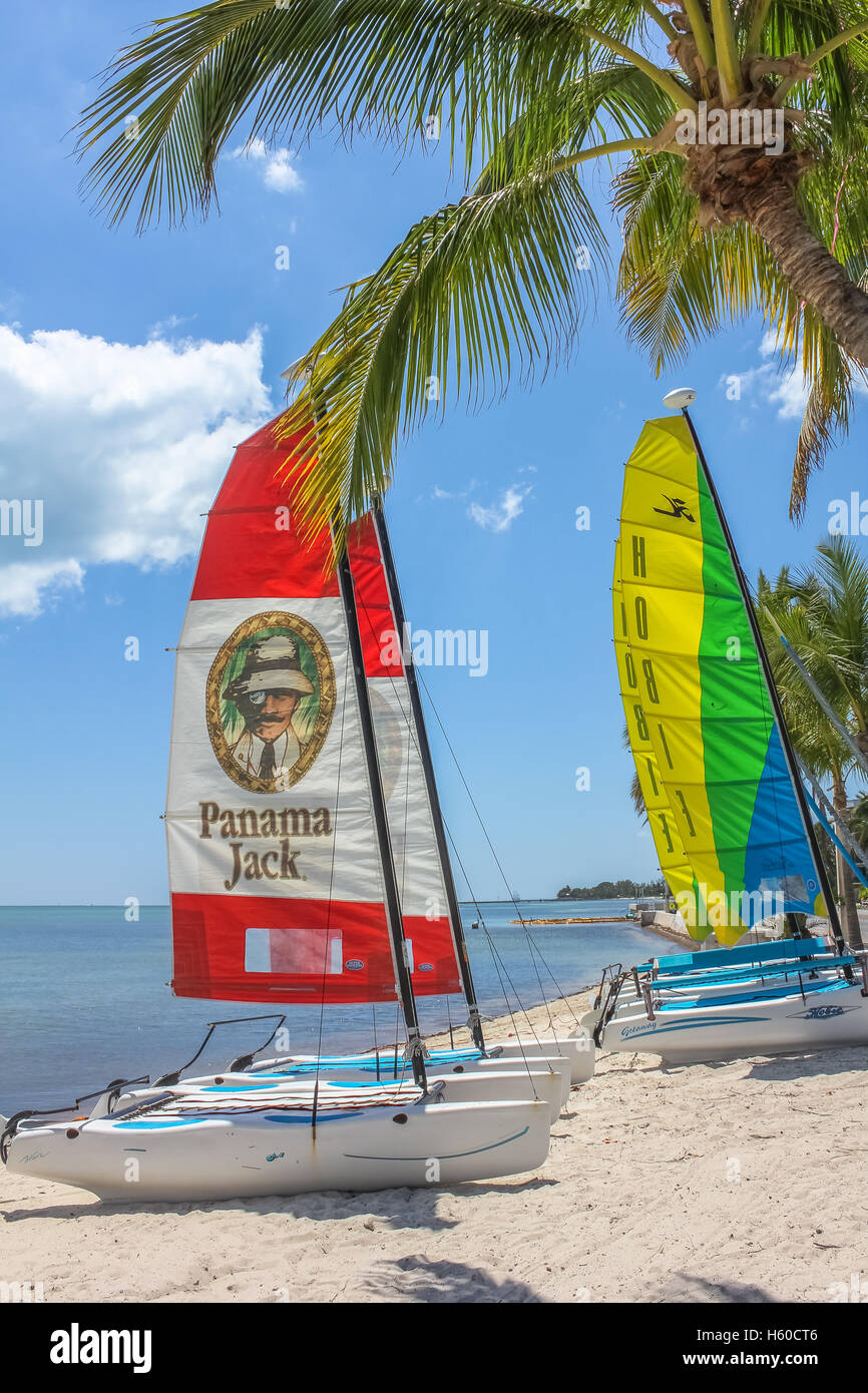 Key West sailing boats Stock Photo - Alamy