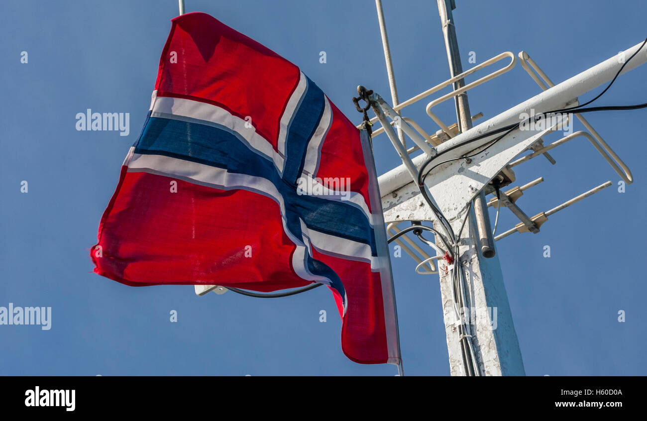 Bognes ferry terminal for the short trip to Skarberget and Narvik. Mix ...