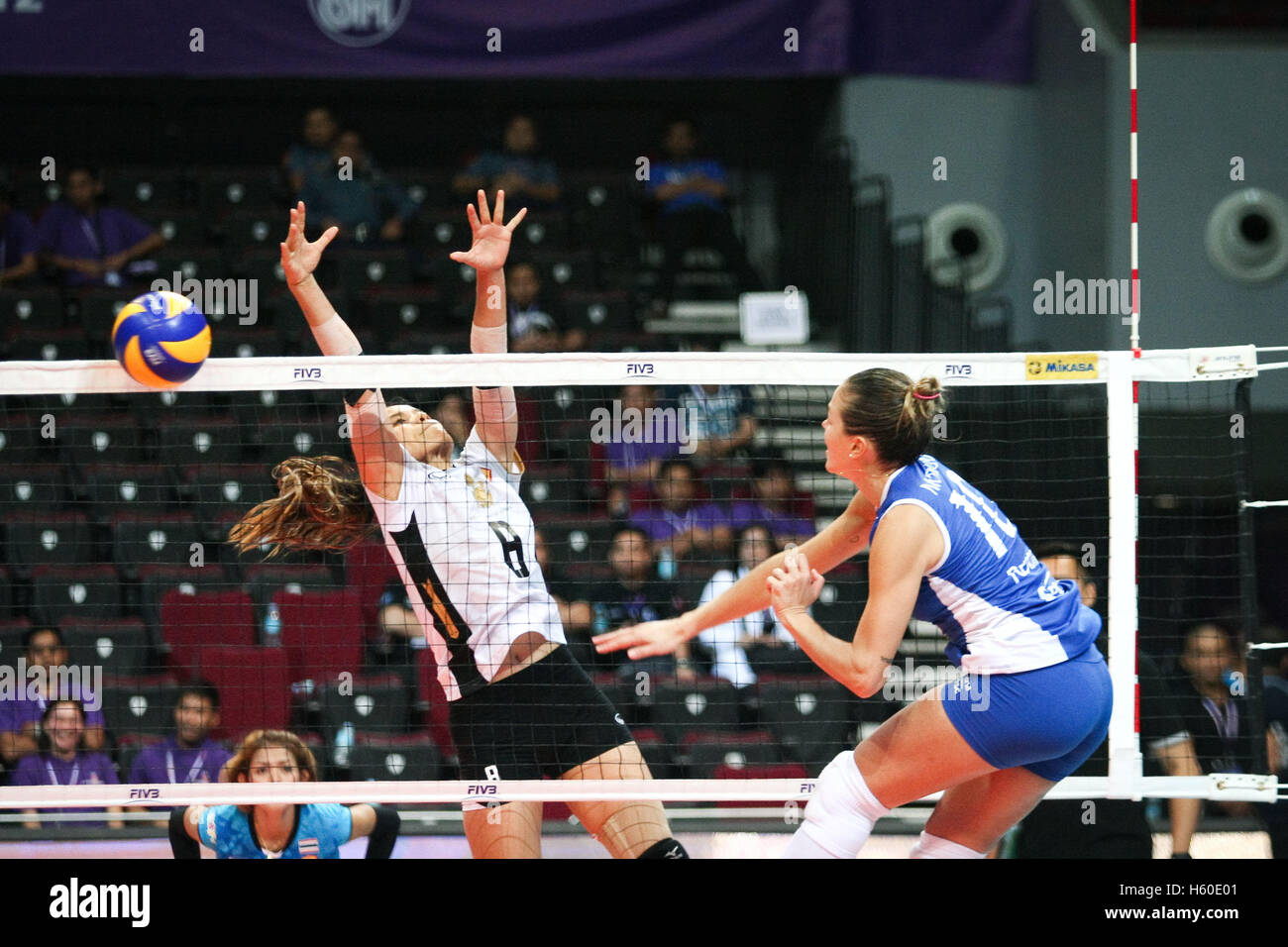 Pasay, Philippines. 22nd Oct, 2016. Team Rexona Sesc wins over Bangkok ...