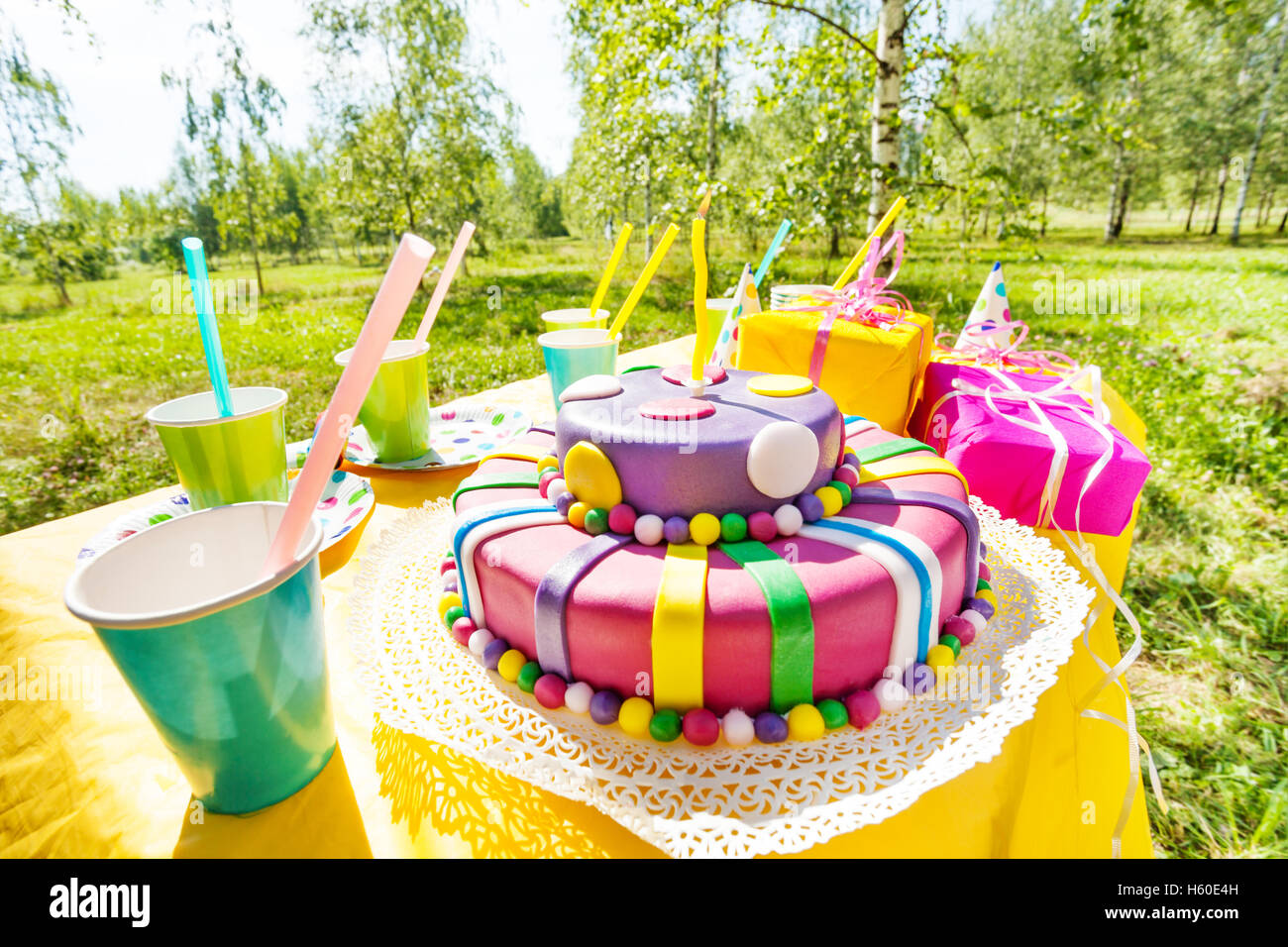 Birthday pipe hi-res stock photography and images - Alamy