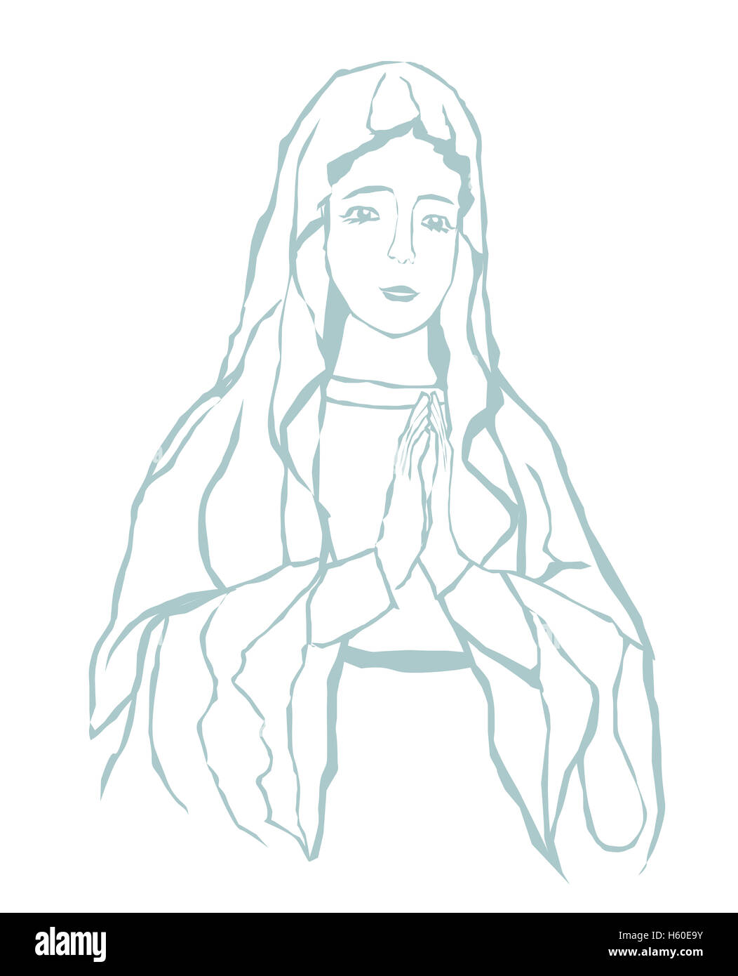 Blessed Virgin Mary Cut Out Stock Images & Pictures - Alamy