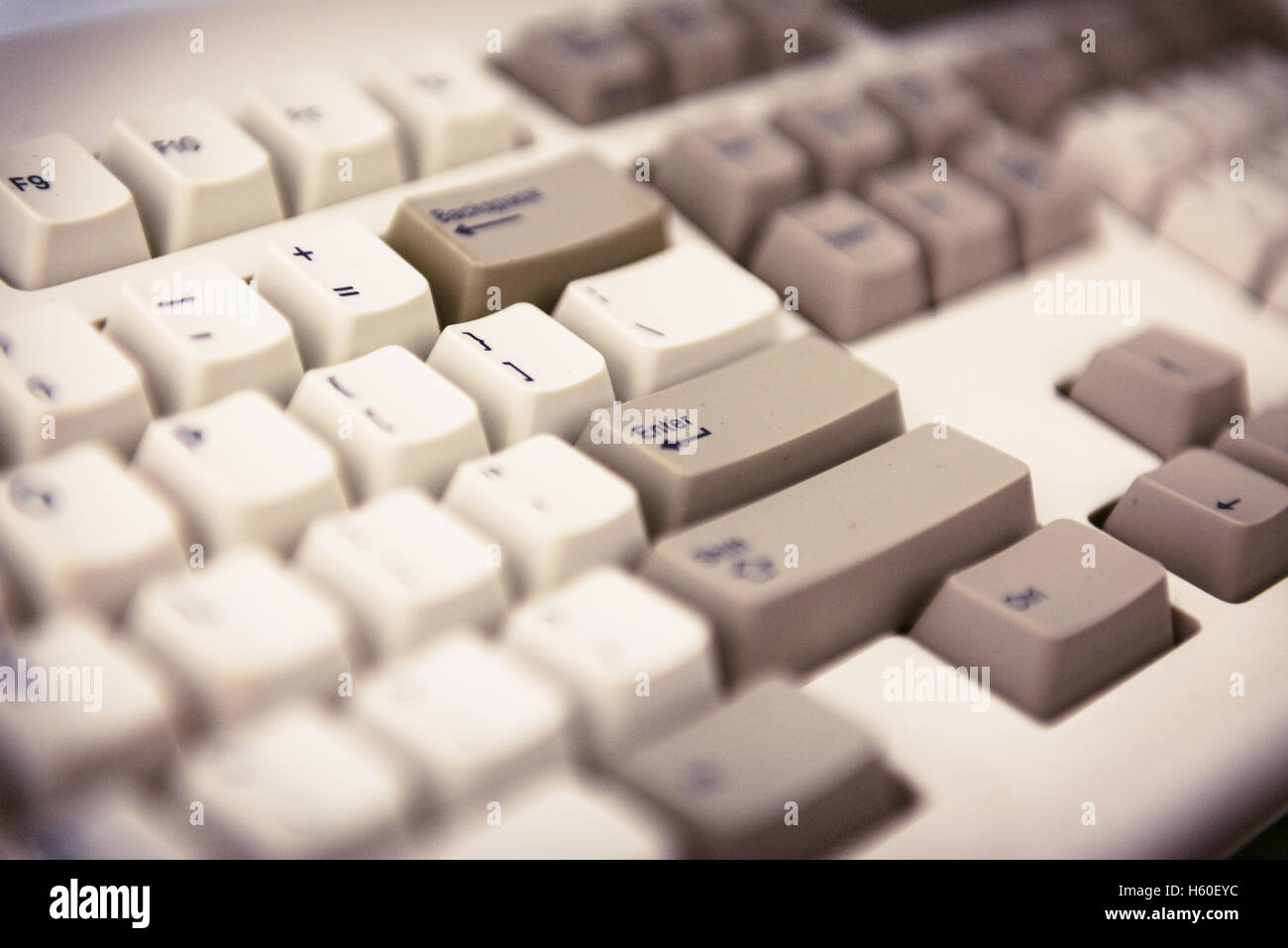 Old Computer Keyboard Stock Photo - Alamy