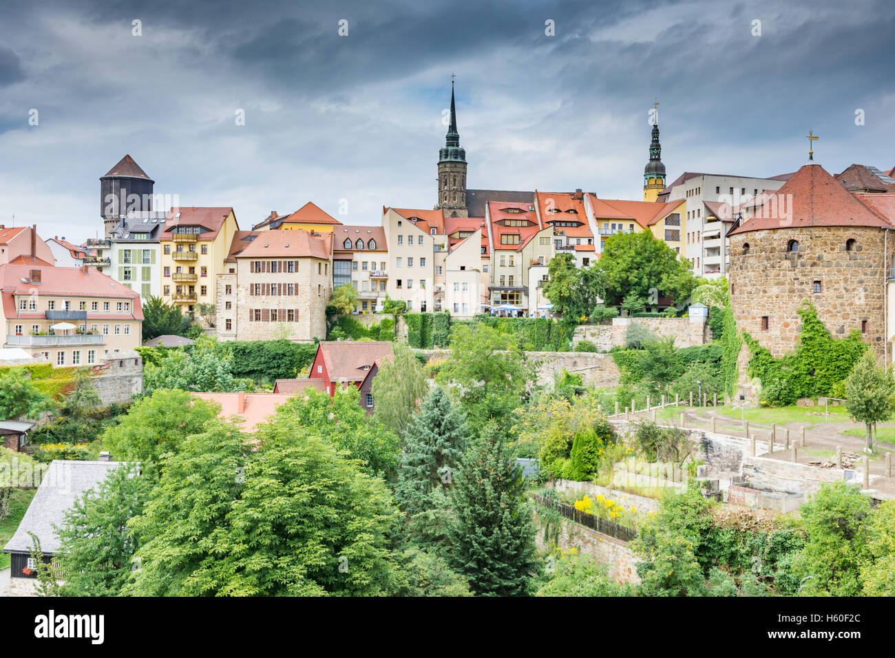 Cityscape of Bautzen (Saxony, Germany Stock Photo - Alamy