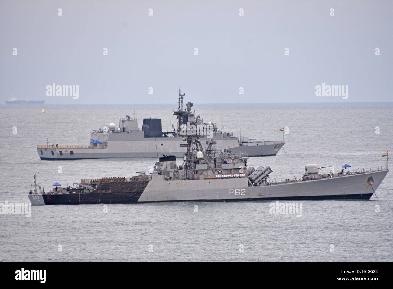 Indian Navy warships patrolling in the Bay of Bengal Stock Photo - Alamy