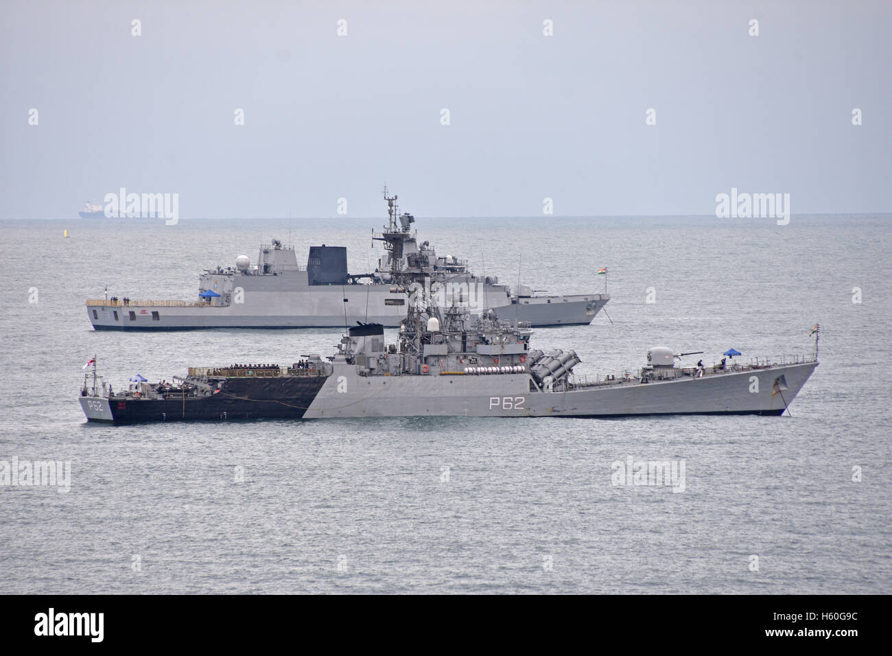 India navy ship patrolling hi-res stock photography and images - Alamy