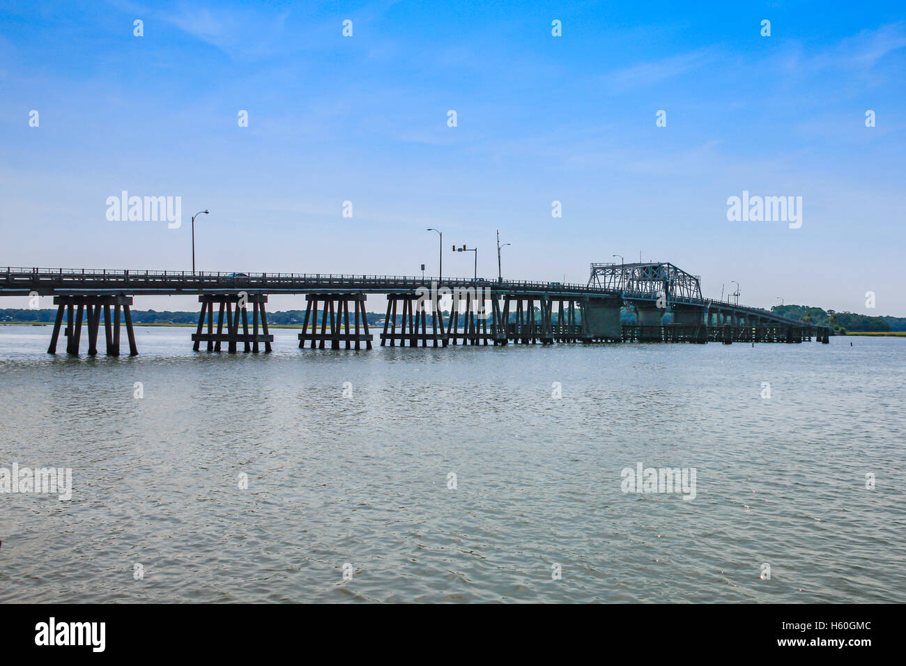 Woods memorial bridge hi-res stock photography and images - Alamy
