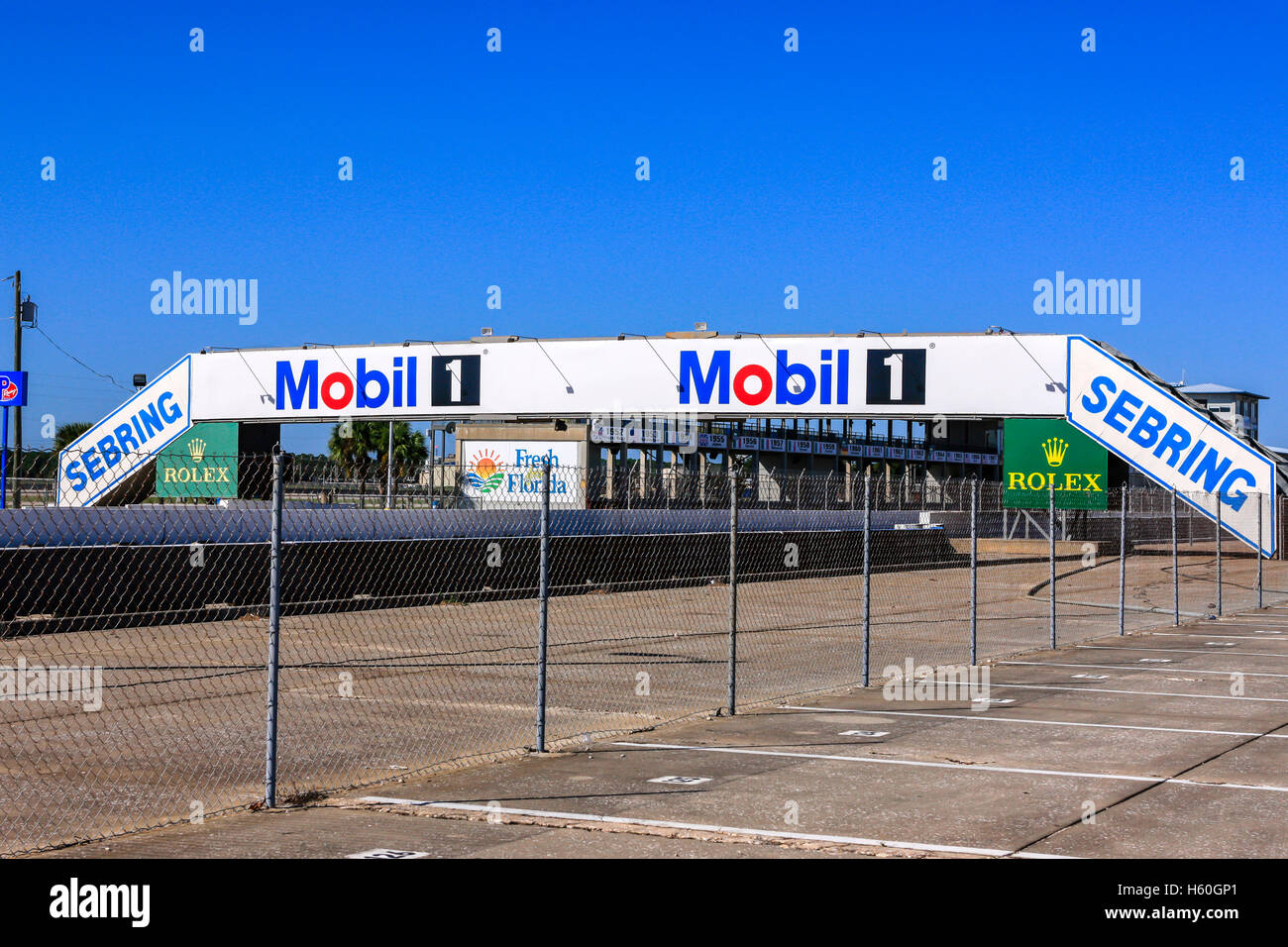 Mobile oil sign hi-res stock photography and images - Alamy