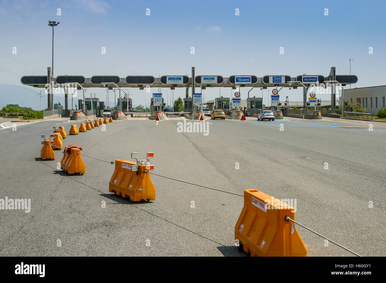 Telepass sign hi-res stock photography and images - Alamy