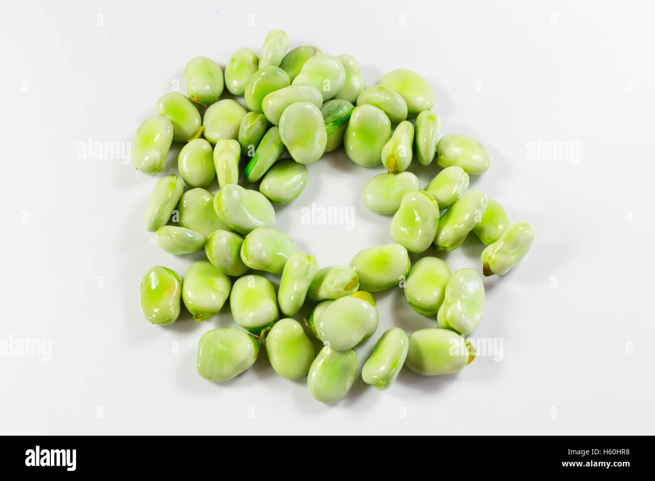 Circle of beans Stock Photo - Alamy