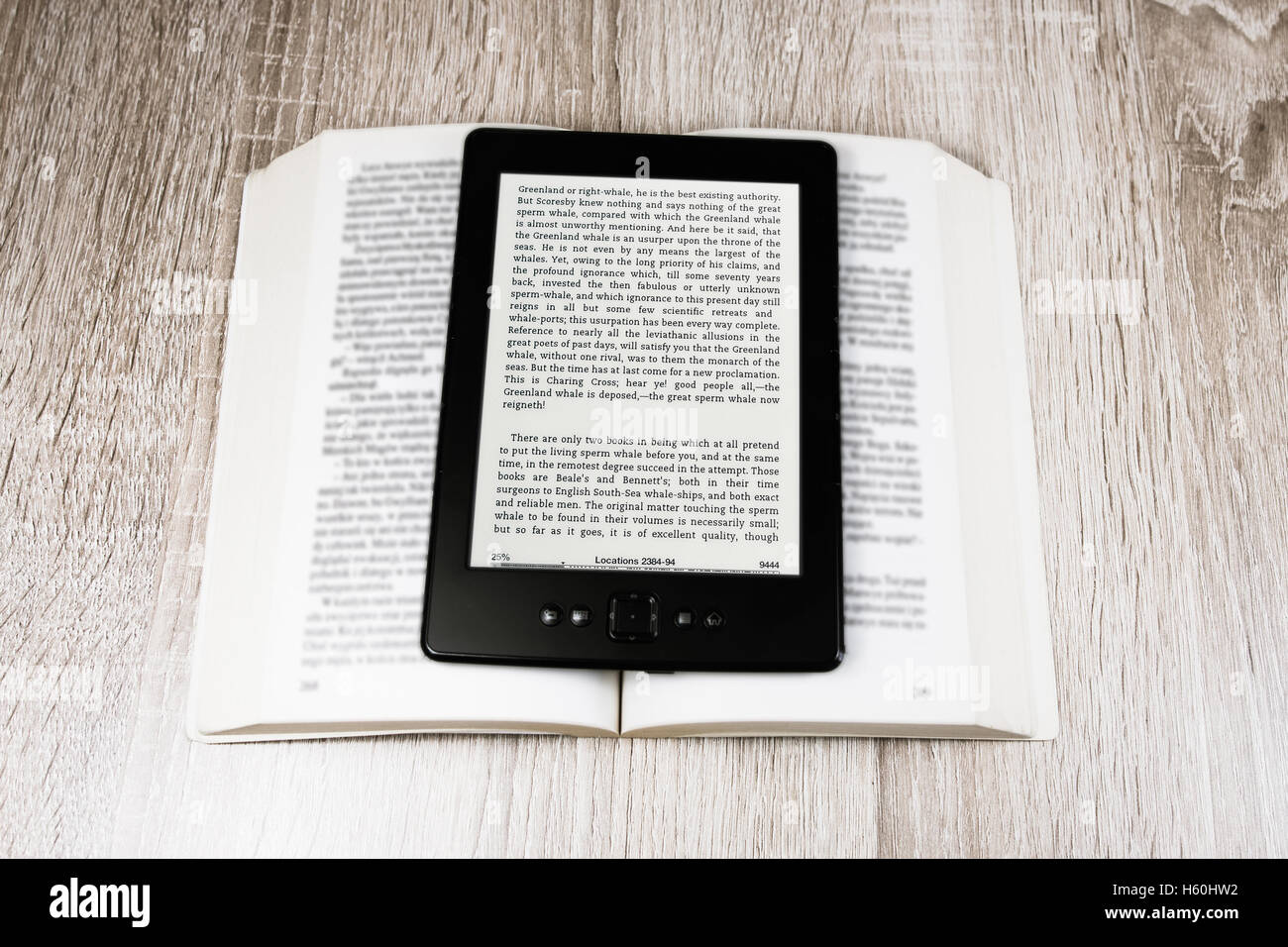 Old book and modern one Stock Photo - Alamy