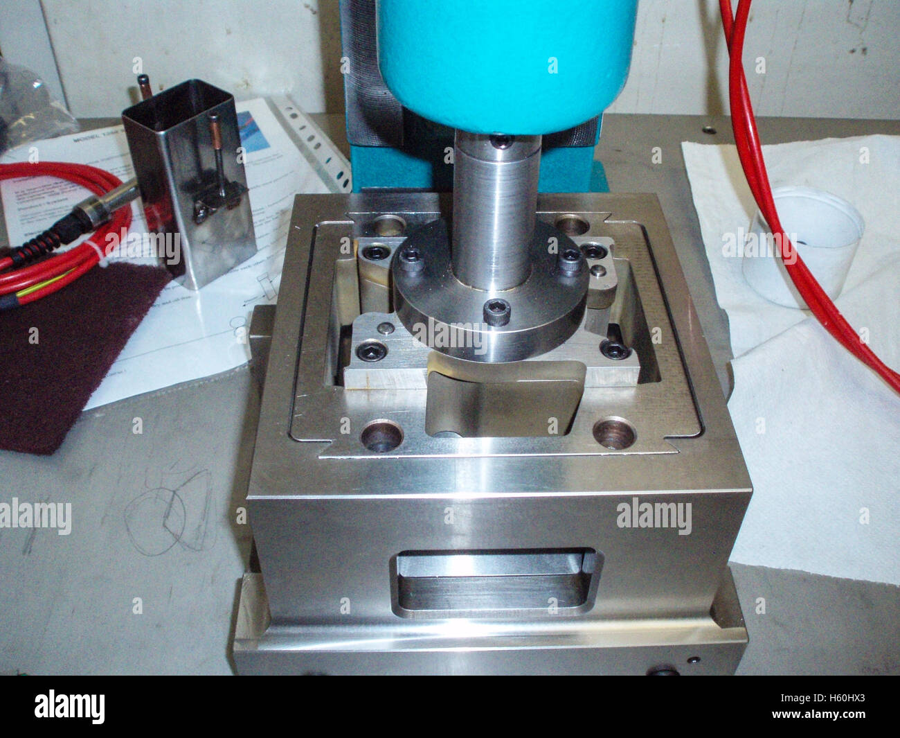 Press tool, industrial, precision Stock Photo - Alamy