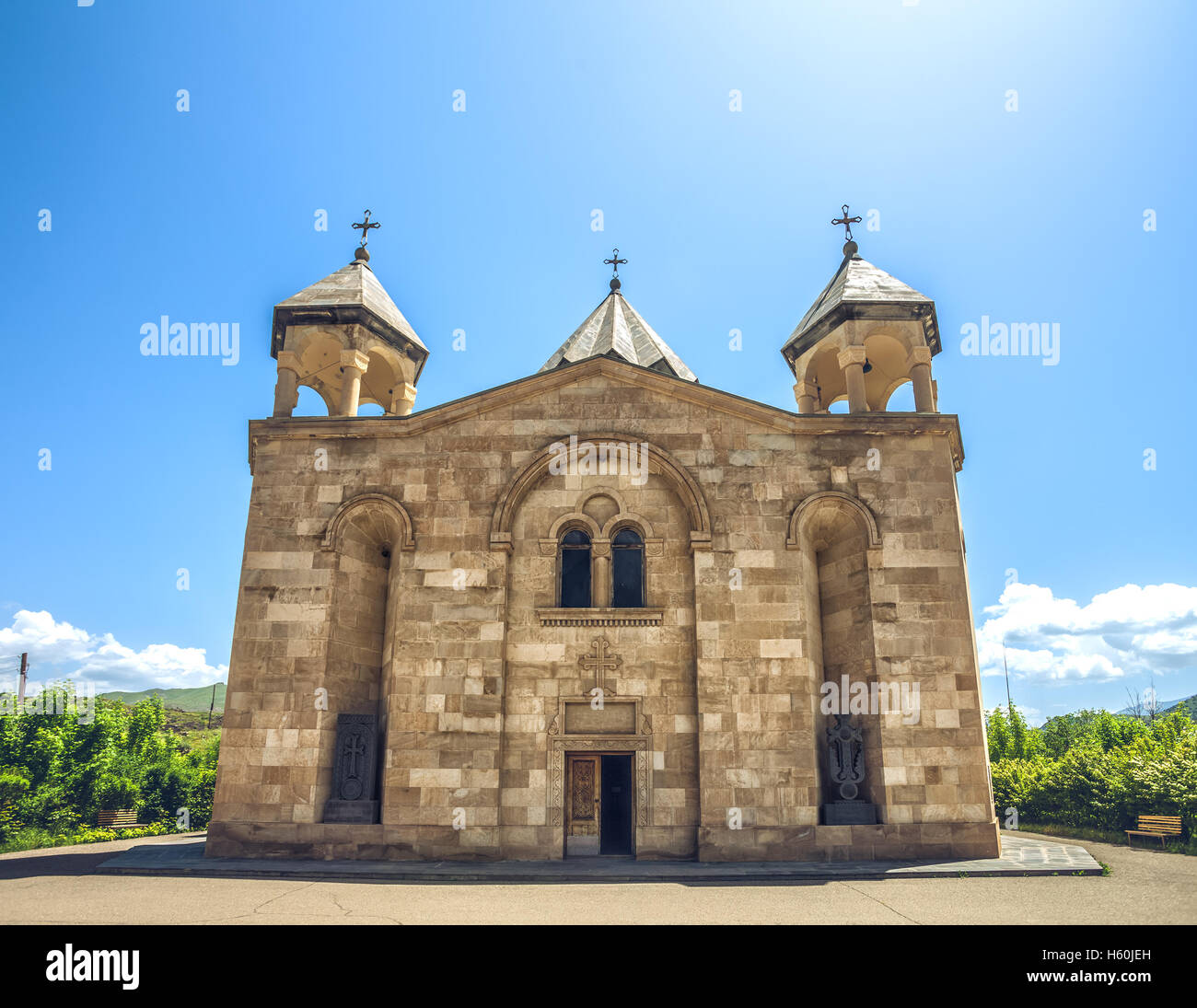 ancient stone church Stock Photo - Alamy