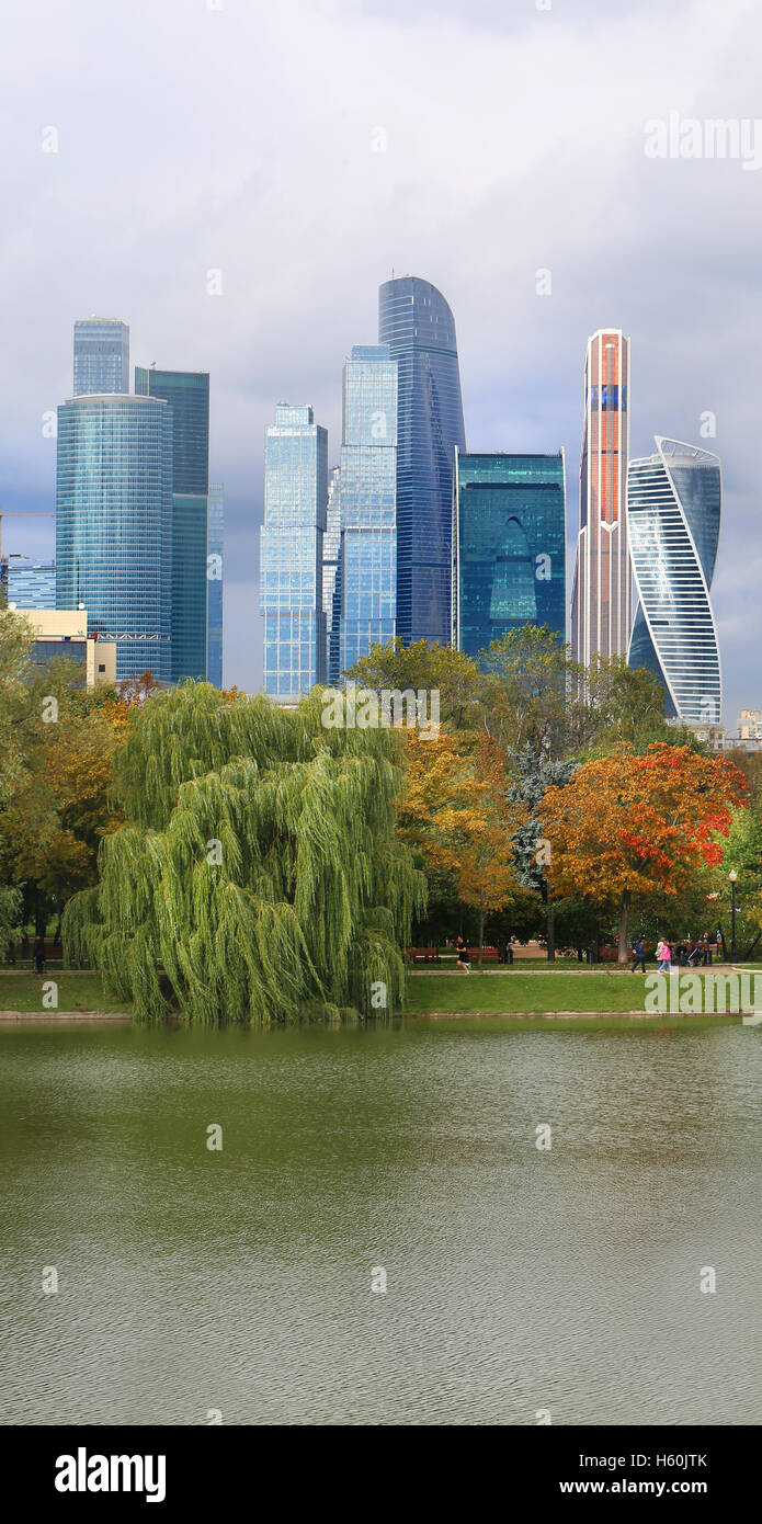 Beautiful buildings skyscraper Stock Photo - Alamy