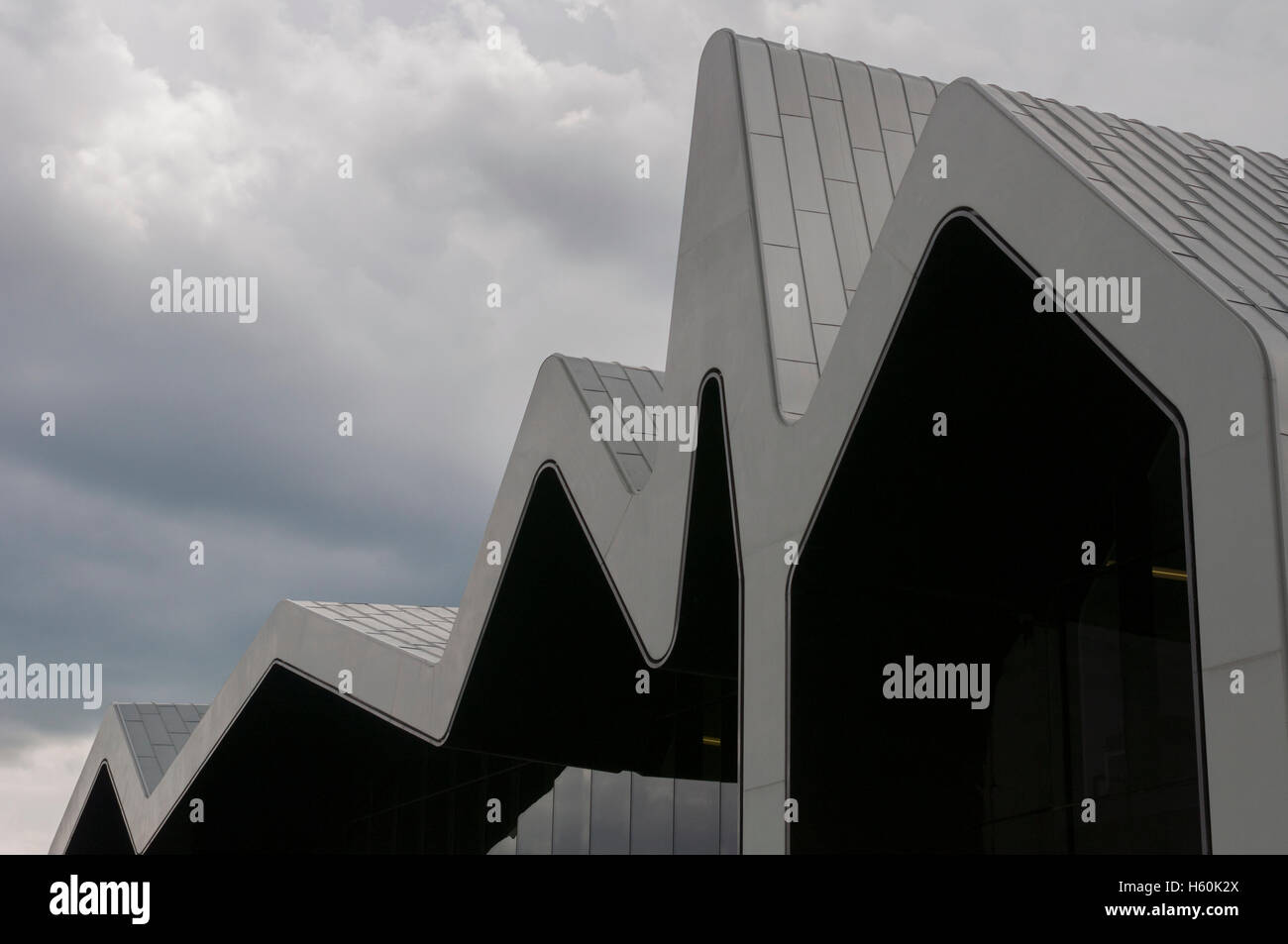 Glasgow Riverside Museum Zaha Hadid High Resolution Stock Photography ...