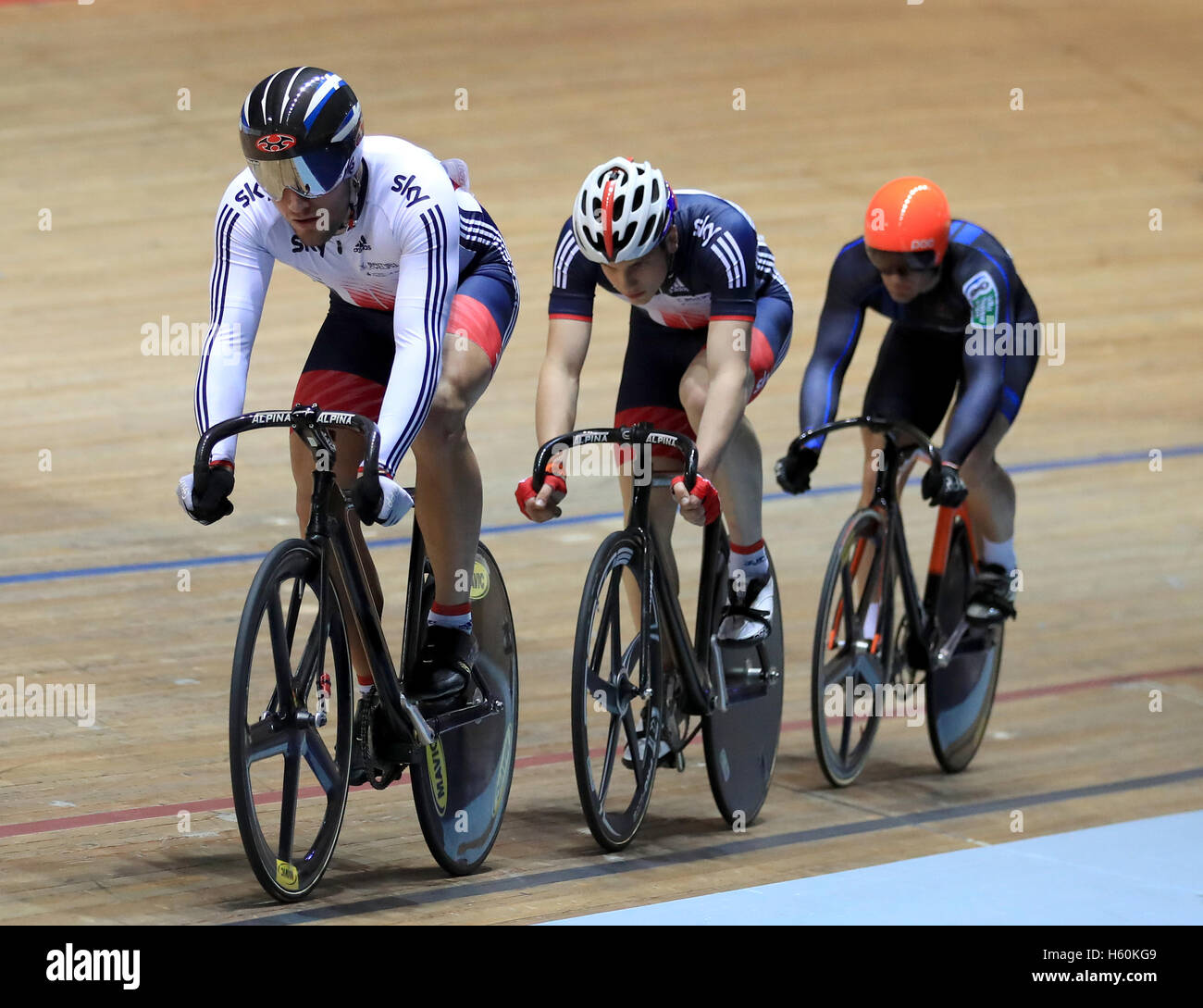 Great Britain's Callum Skinner before winning the Revolution Sprinters ...