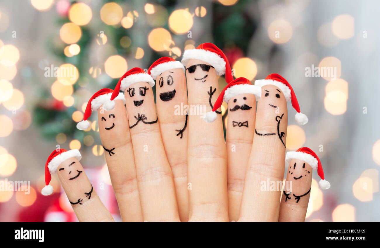 close up of hands and fingers with smiley faces Stock Photo - Alamy