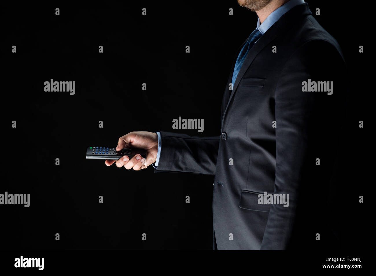 Man with remote controller hi-res stock photography and images - Alamy
