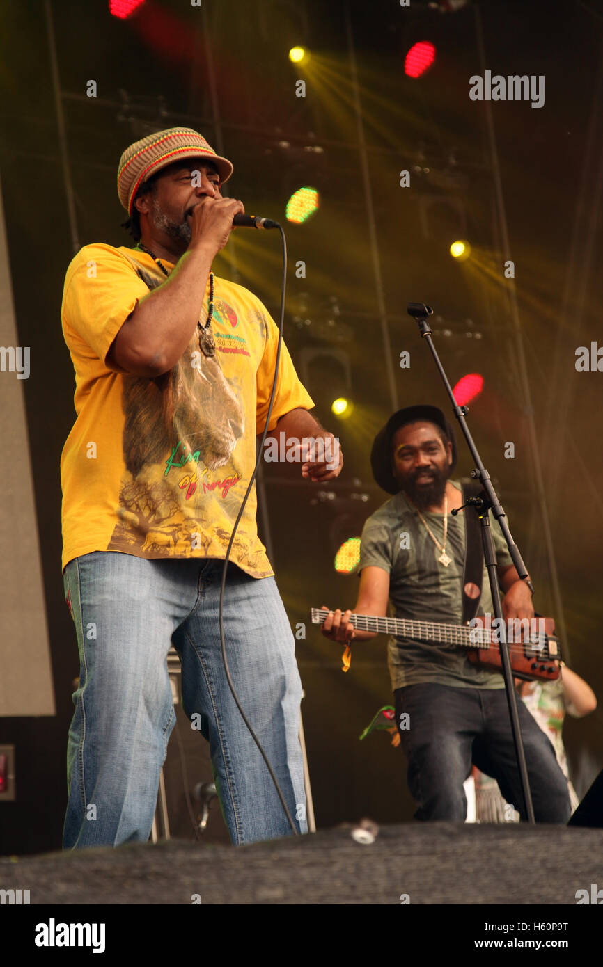 American band Easy Star All-Stars performs at Pohoda music festival ...