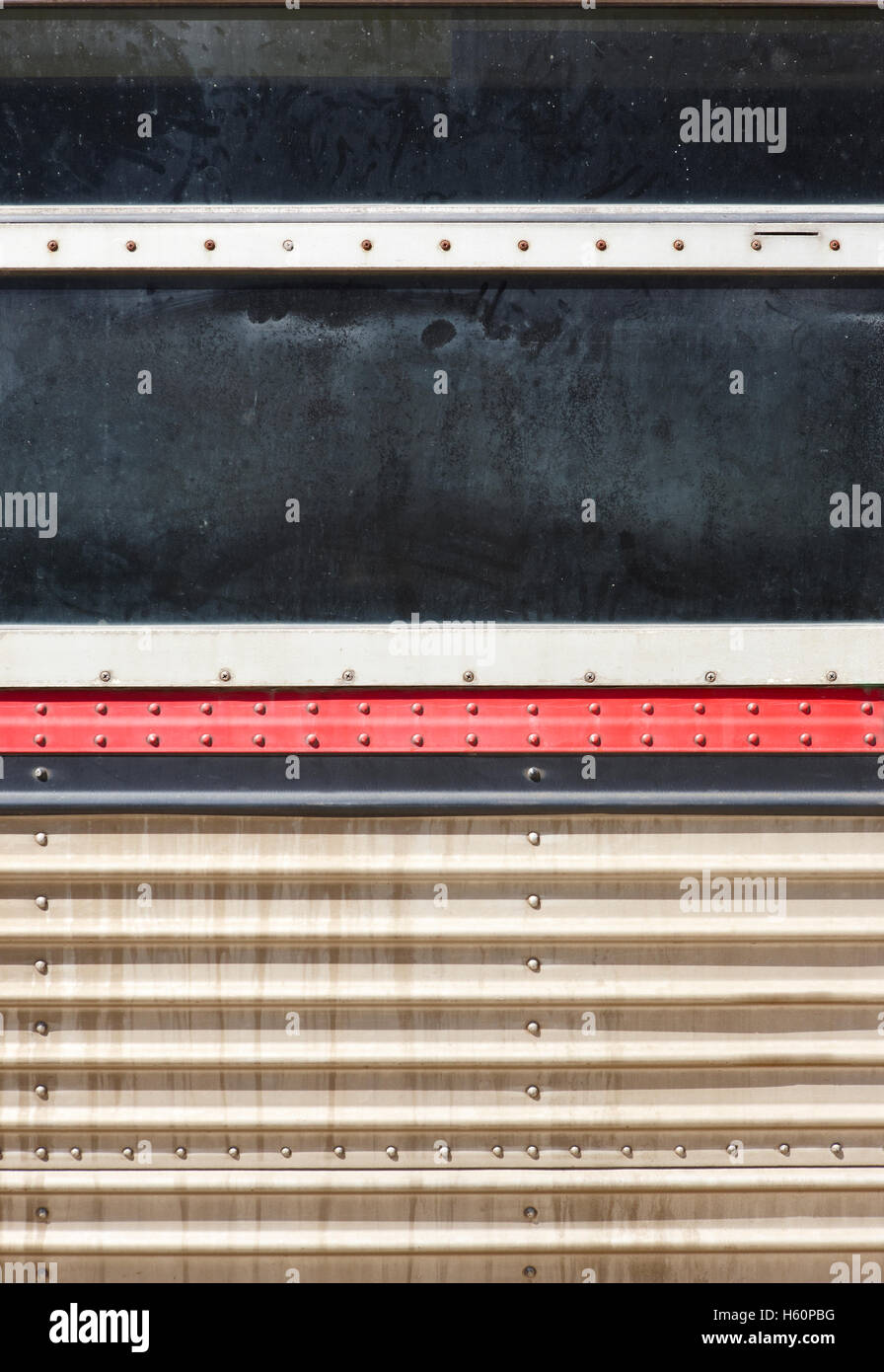 Antique train window with worn parts in vertical format Stock Photo - Alamy