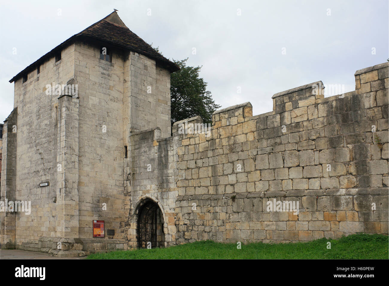 Fishergate postern tower hi-res stock photography and images - Alamy